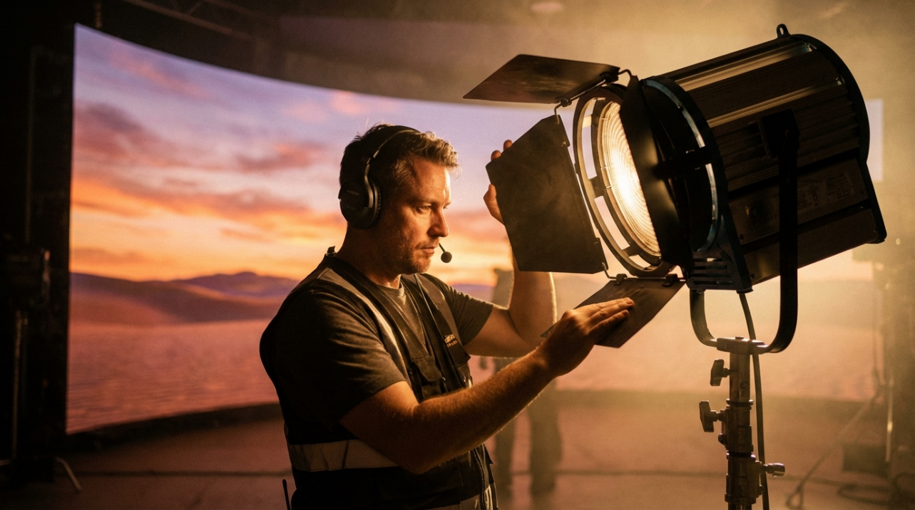 Stage Lighting for Virtual Production: A Gear Guide – UKING ONLINE