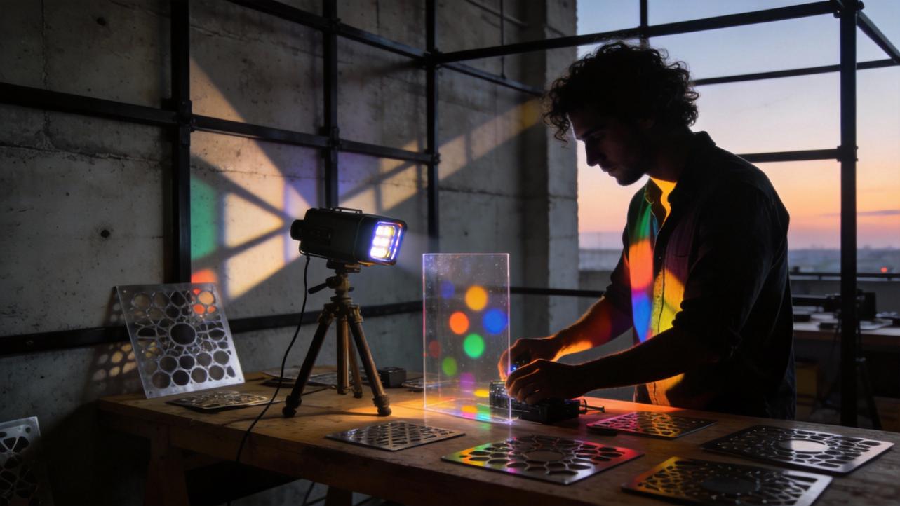 DIY Gobo Projection for Your Band Logo on a Budget – UKING ONLINE