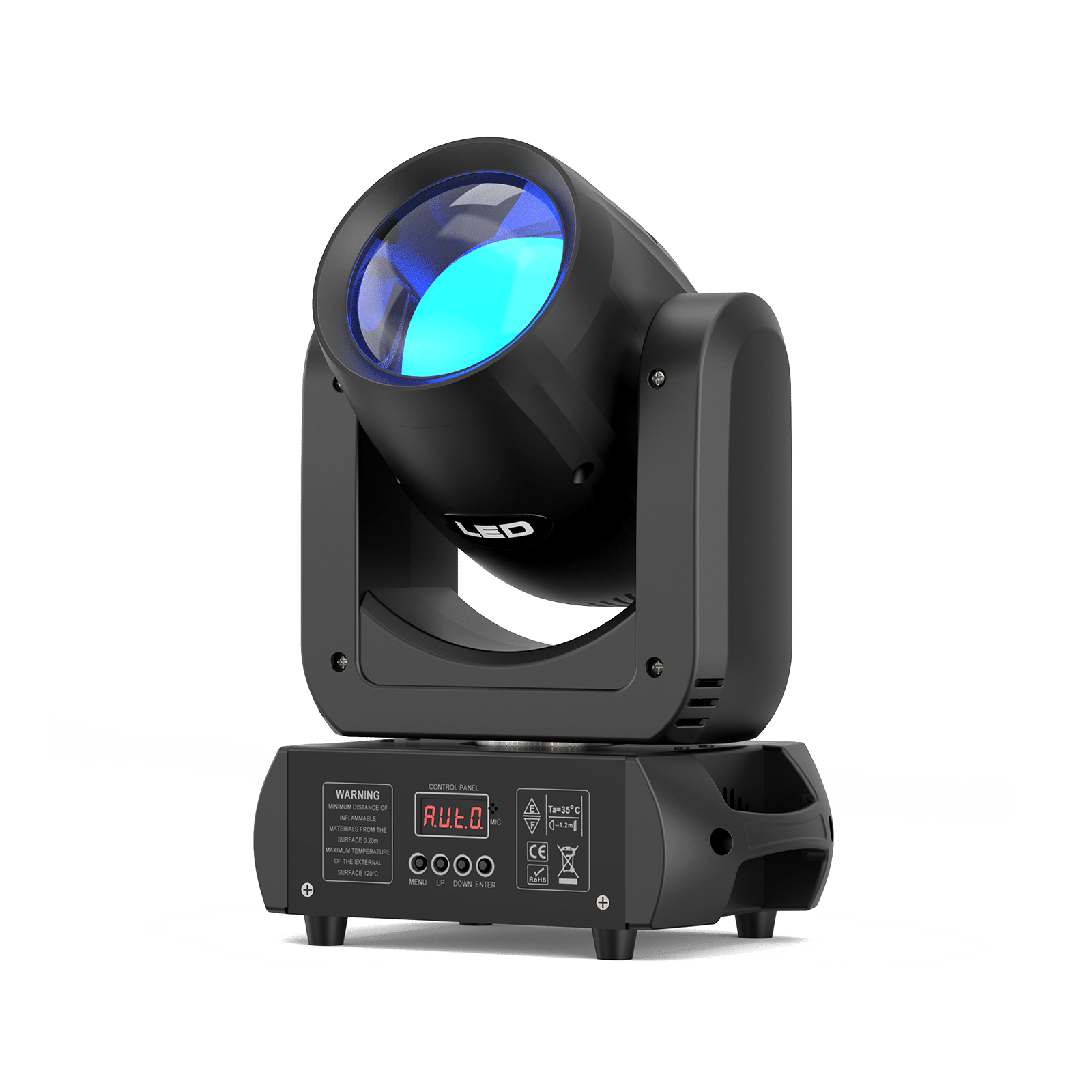 150W Moving Head Light | 120W COB, 2° Beam – UKING ONLINE
